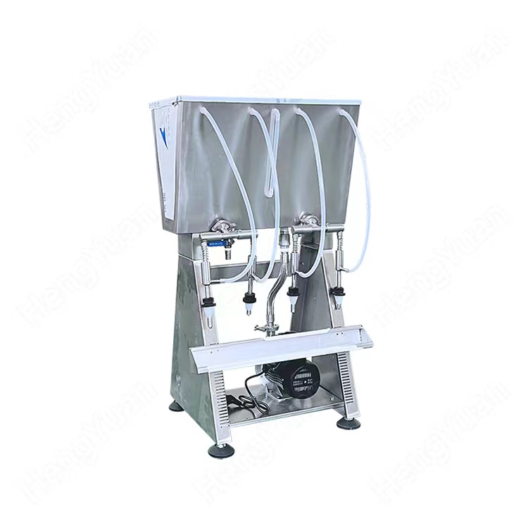 Semi-automatic Linear Bottle Negative Pressure Filling Machine