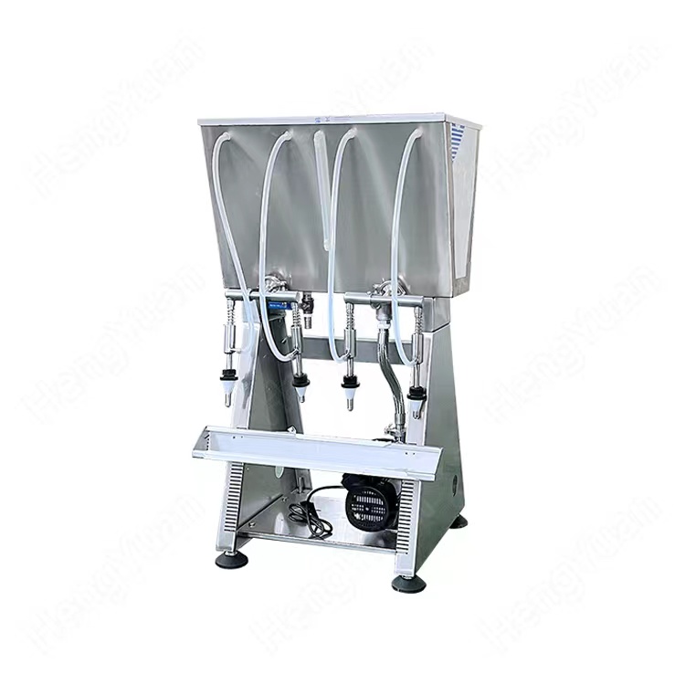 Semi-automatic Linear Bottle Negative Pressure Filling Machine